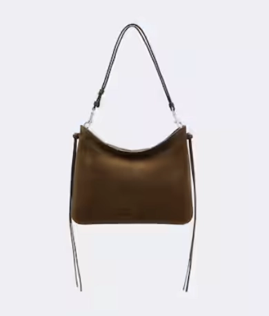 PHOEBE GRACE Gig Suede Shoulder Bag