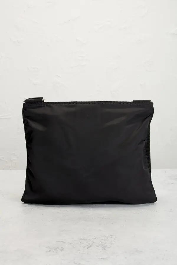 Prada Tessuto Flat Messenger Bag