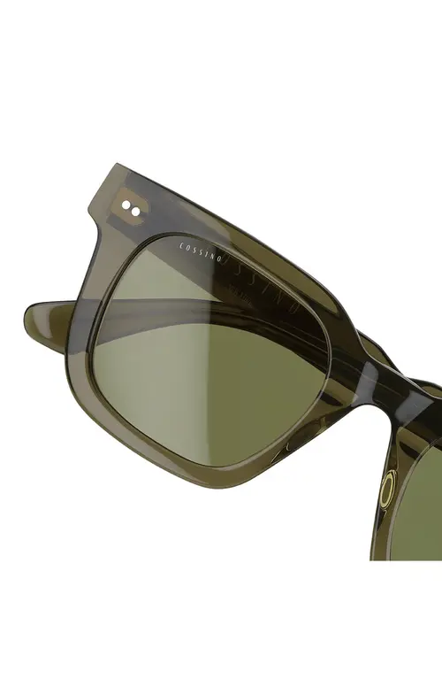 COSSINO Cuadra 46mm Square Acetate Sunglasses - Green