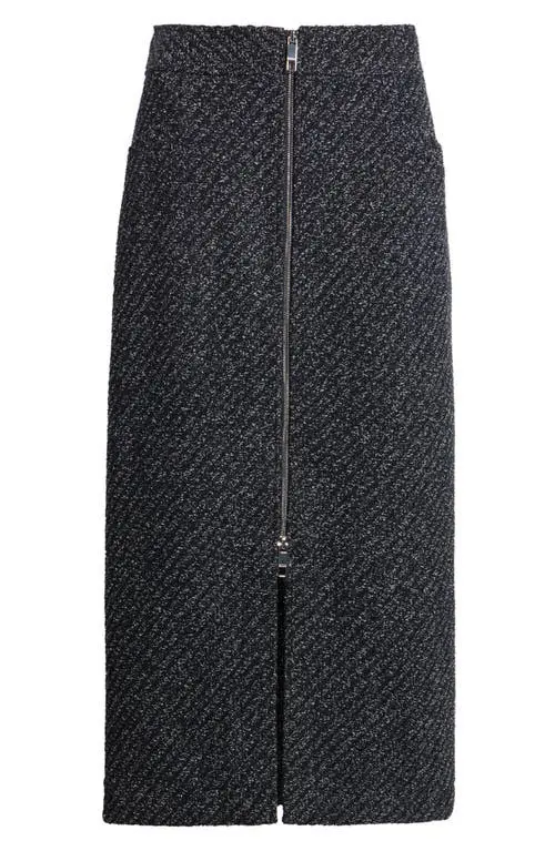 BOSS Villetta Tweed Midi Skirt