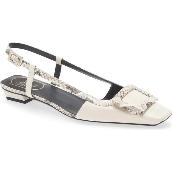 ROGER VIVIER Belle Vivier Slingback Flat