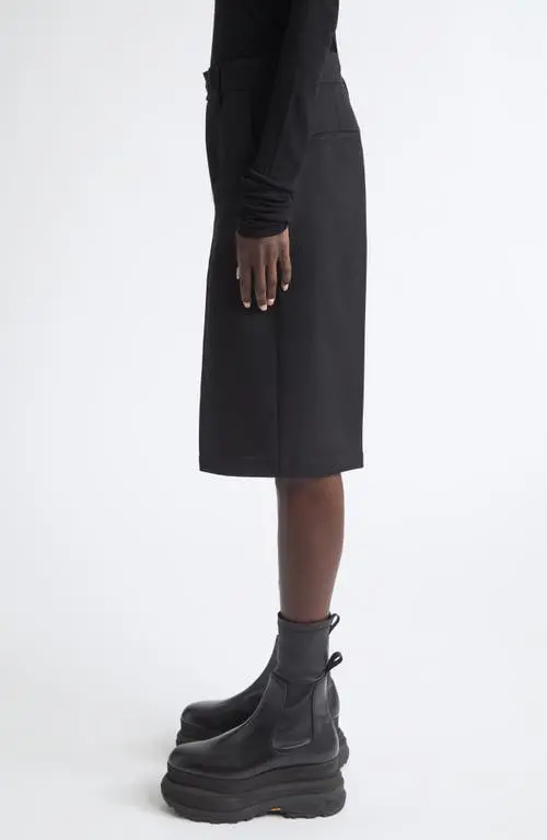 Rick Owens Wool Work Shorts