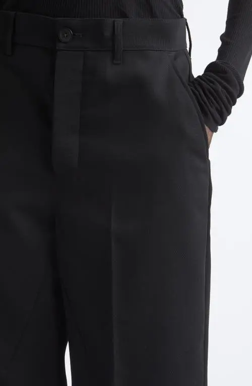 Rick Owens Wool Work Shorts