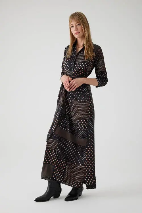 EXQUISE Annis Maxi Shirt Dress