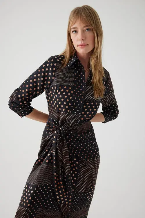 EXQUISE Annis Maxi Shirt Dress