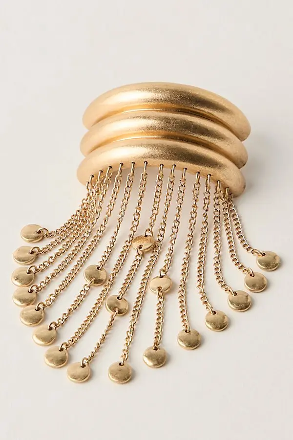 Free People Yellowstone Pony Fringe Cuff