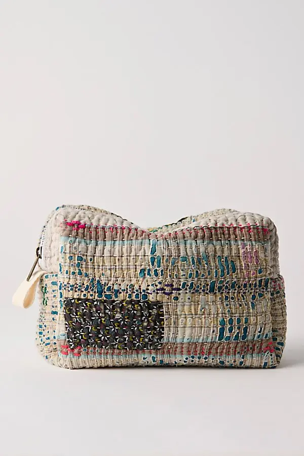 Free People Jenna Bee Pouch - Kantha