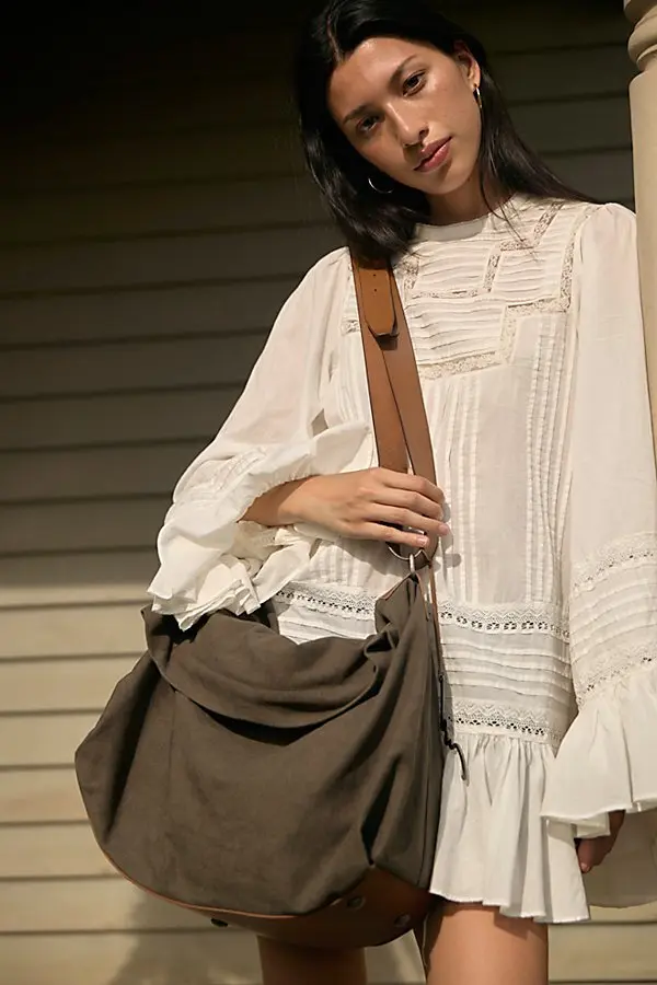 Free People We The Free Preston Sling Bag - Olive