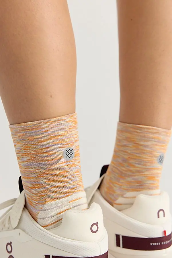 Stance Performance Light Quarter-length Socks - Marshy Lilac