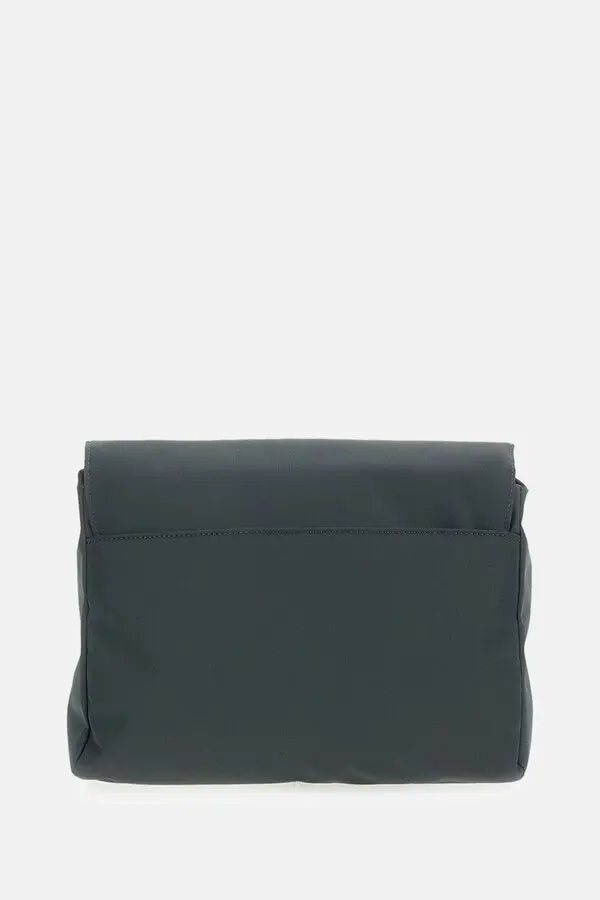 Sacai Technical Fabric Crossbody Bag With Pockets - Verde