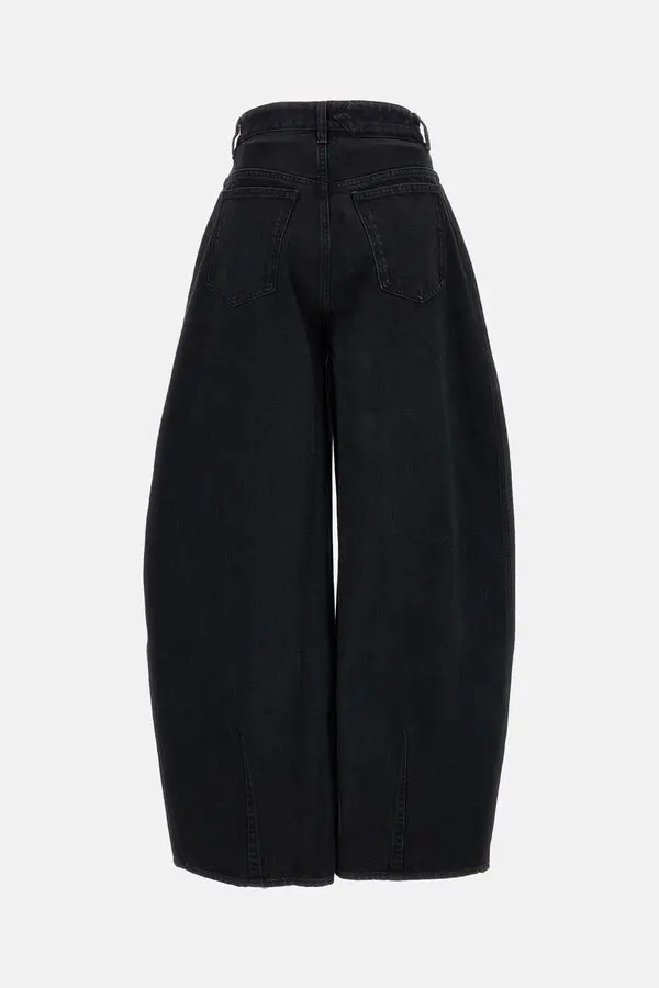 Jacquemus Le De-nimes Ovalo Trousers - Nero