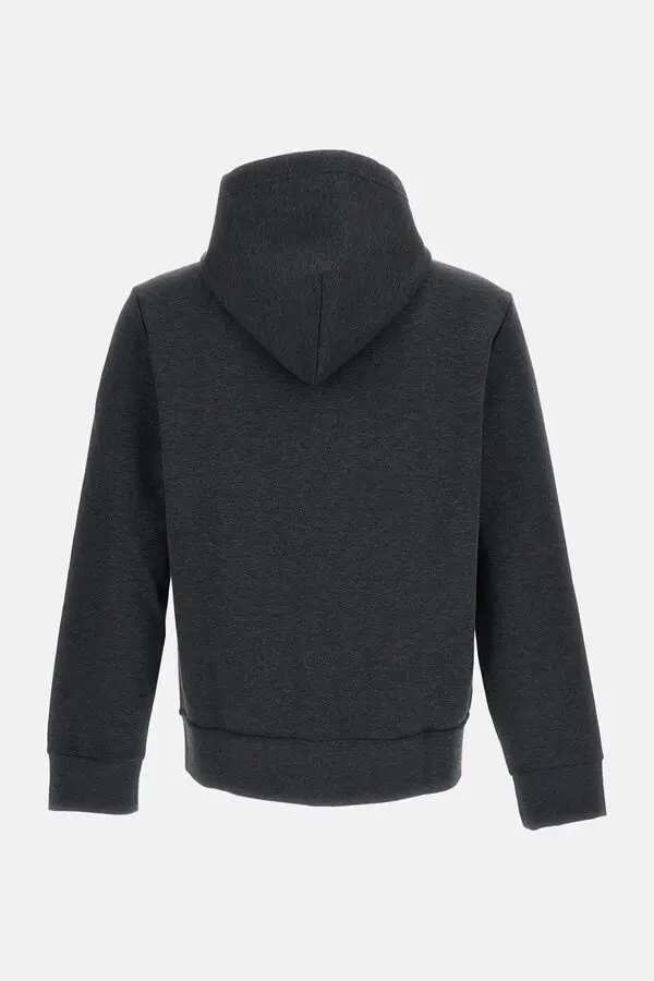 Polo Ralph Lauren Hooded Zip Flap Sweatshirt - Grigio