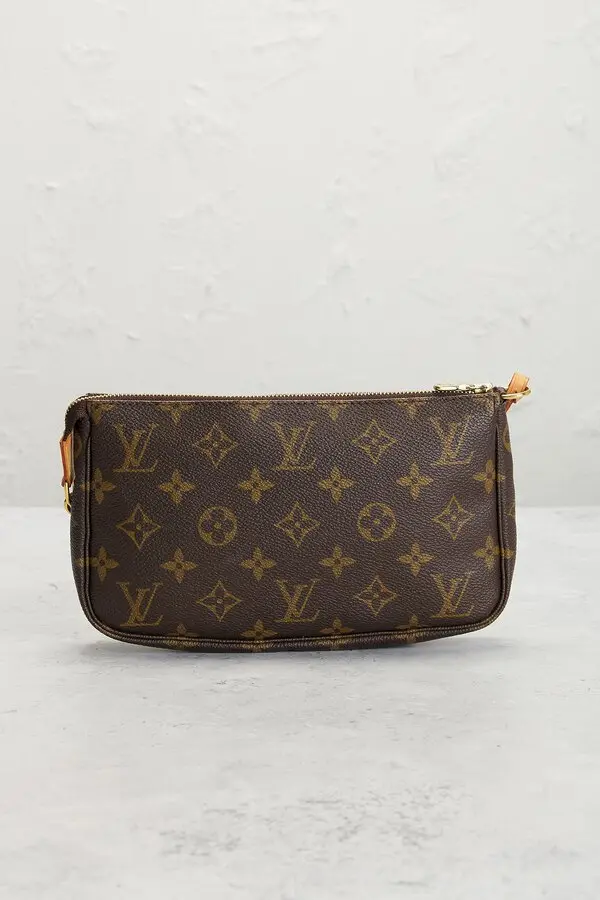 LOUIS VUITTON Monogram Pochette Accessoires Shoulder Bag - Brown