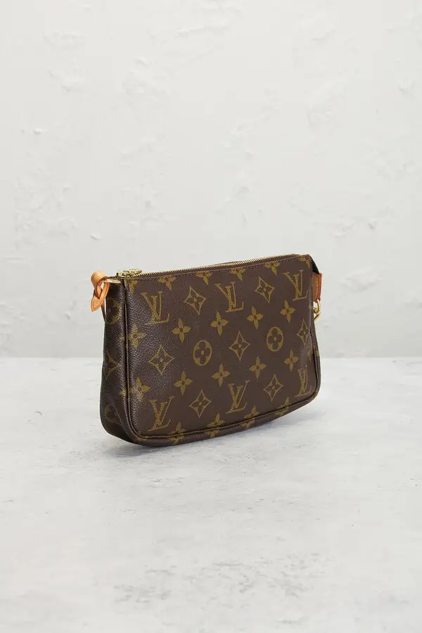 LOUIS VUITTON Monogram Pochette Accessoires Shoulder Bag - Brown