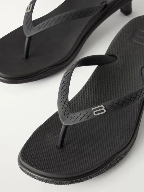 BLOUMME Arc 40 Rubber Thong Heeled Sandals