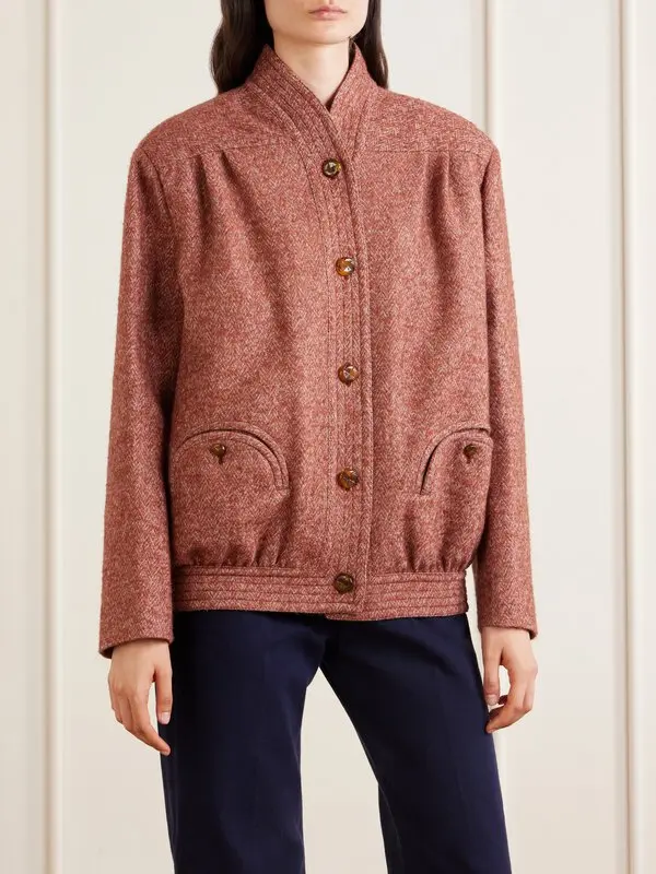 BLAZÉ MILANO Coiba Herringbone Jacket