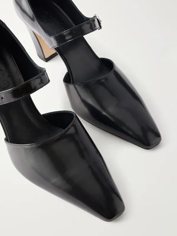 AeydĒ Isidora 75 Calf-leather Mary Jane Pumps