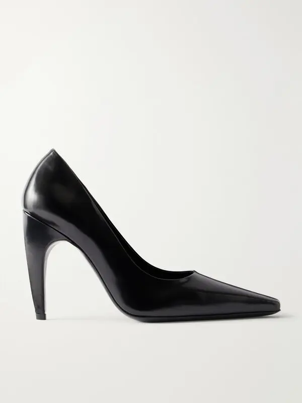 JUDE Fame 105 Leather Pumps - Black