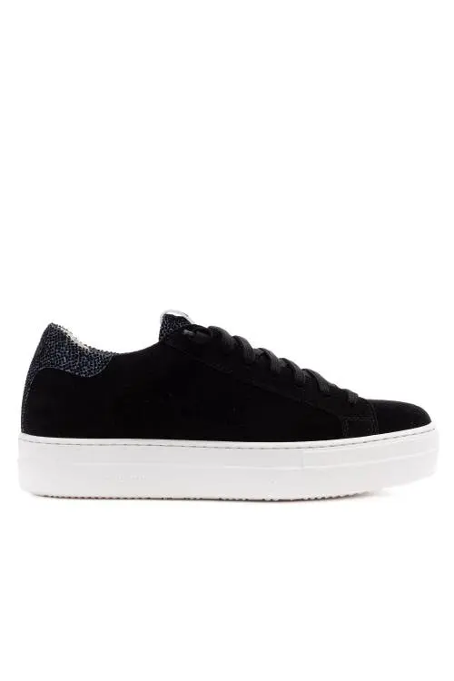 P448 Thea Suede Glitter Accent Sneakers