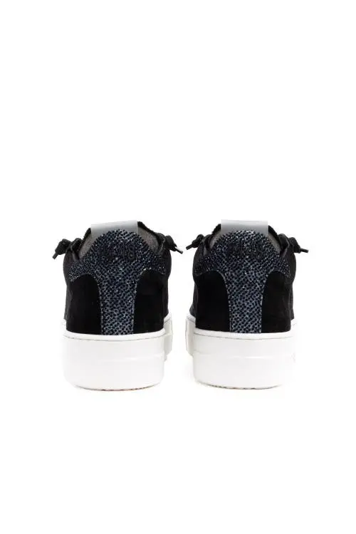 P448 Thea Suede Glitter Accent Sneakers