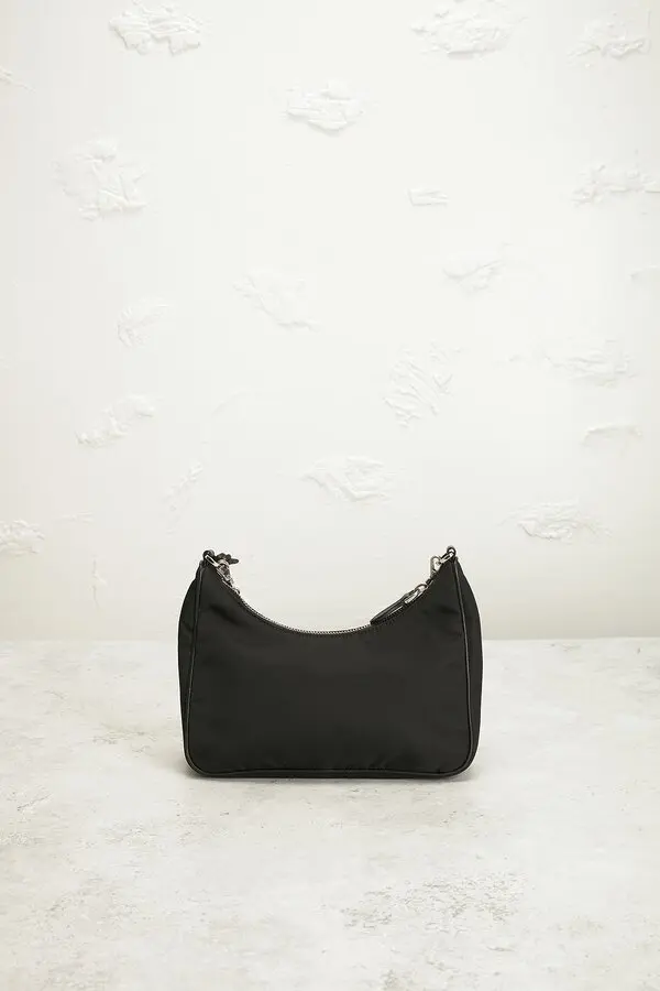 Prada Re-edition 2005 Re-nylon Shoulder Bag - Black