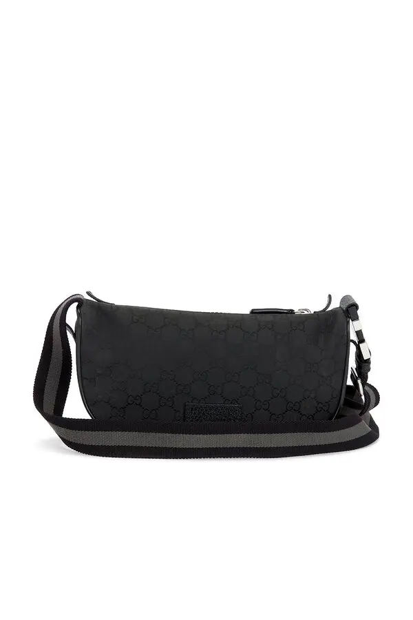 Gucci Monogram Belt Bag - Black