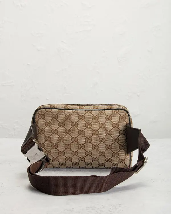 FWRD RENEW Gucci Belt Bag - Brown