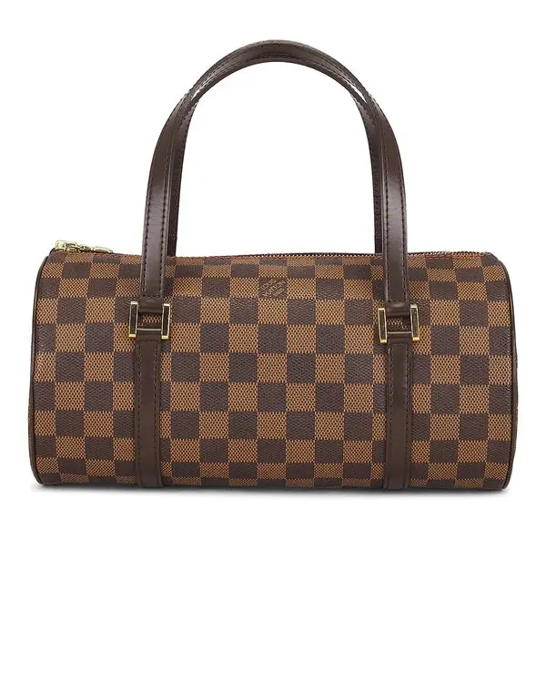 FWRD RENEW Louis Vuitton Damier Ebene Papillon 26 Handbag