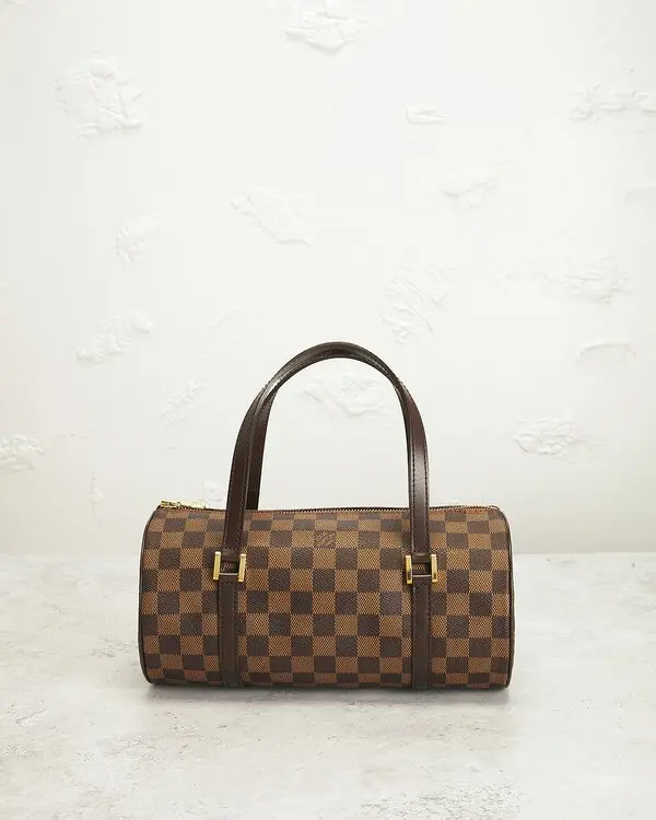 FWRD RENEW Louis Vuitton Damier Ebene Papillon 26 Handbag