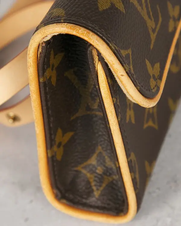 FWRD RENEW Louis Vuitton Monogram Florentine Pochette Belt Bag
