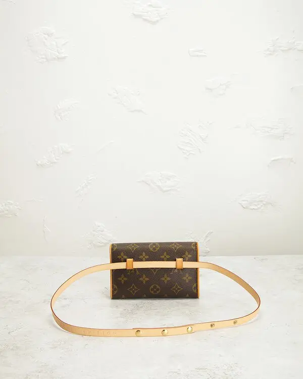 FWRD RENEW Louis Vuitton Monogram Florentine Pochette Belt Bag