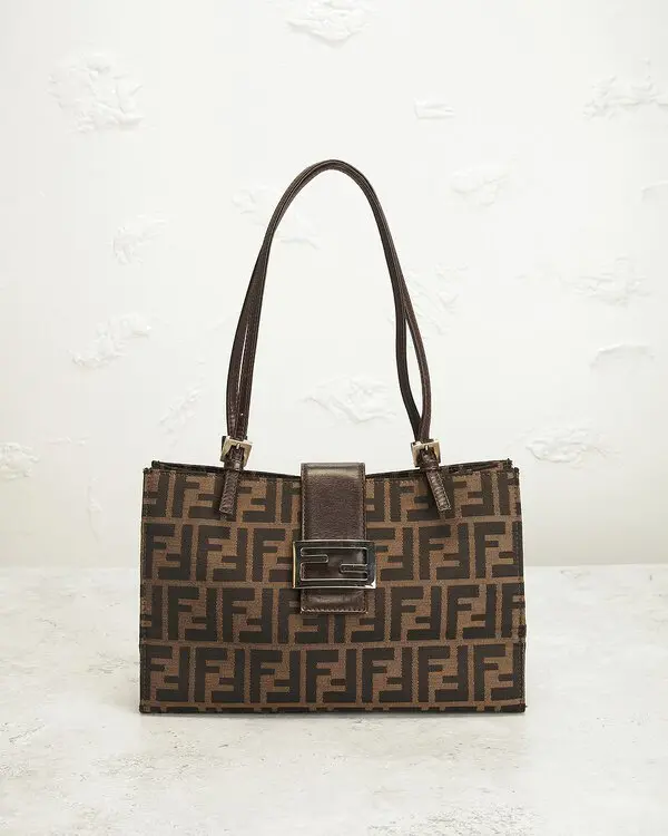 FWRD RENEW Fendi Zucca Tote Bag