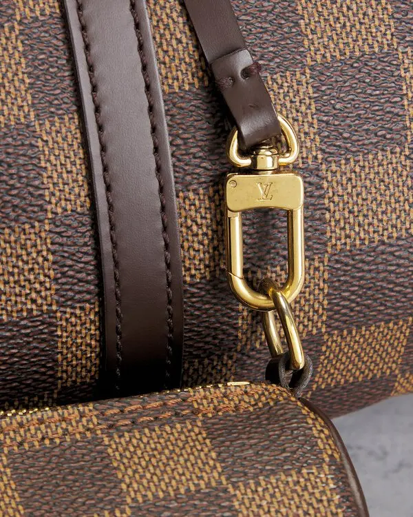 FWRD RENEW Louis Vuitton Damier Ebene Papillon 30 Handbag &amp; Mini Set