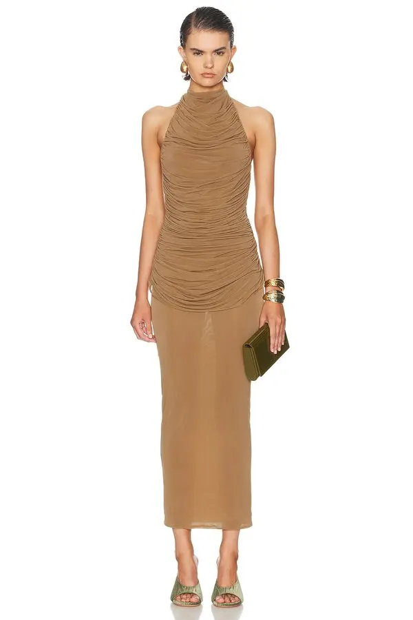MAYGEL CORONEL Resonare Top In Brown