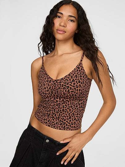 Pink Relay™ Ruched Bra Tank - Print