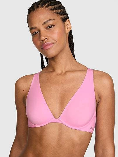 Pink Marshmallow Unlined Flexiwire Comfy Bra - Pink