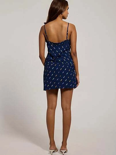 Victoria's Secret Summer Away Printed Mini Skirt