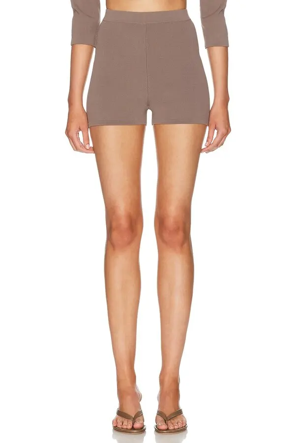 SKIMS Refined Knit High Waist Short