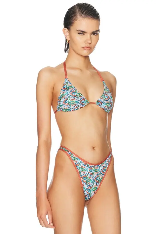 Heavy Manners Double String Bikini Top
