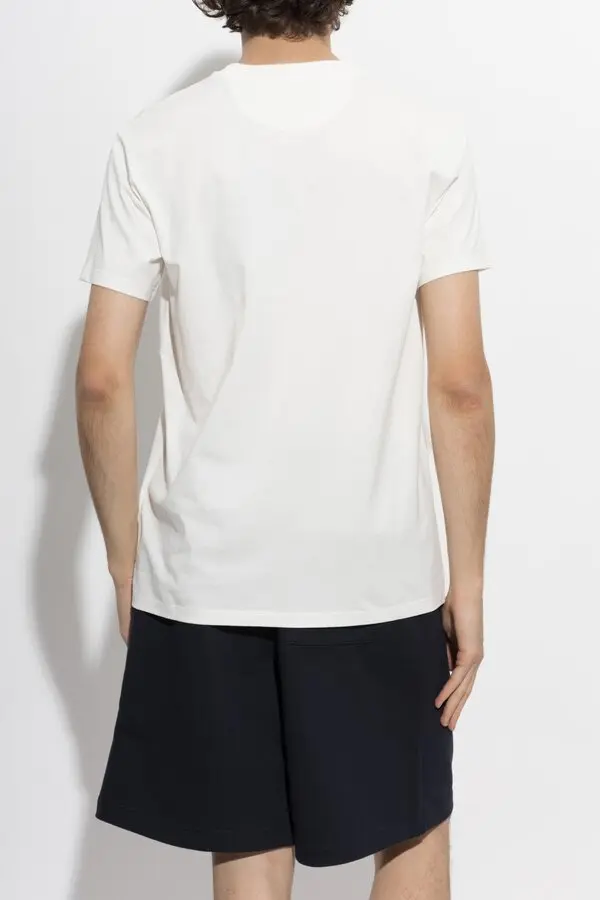 Fendi T-shirt With Embroidered Logo