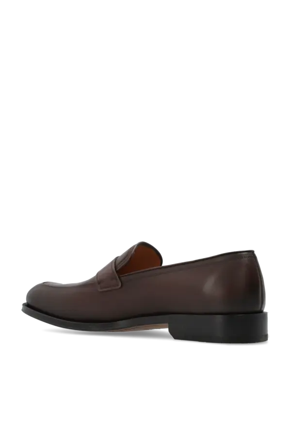 FERRAGAMO Scout" Leather Loafers