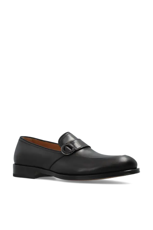 FERRAGAMO Scout" Leather Loafers