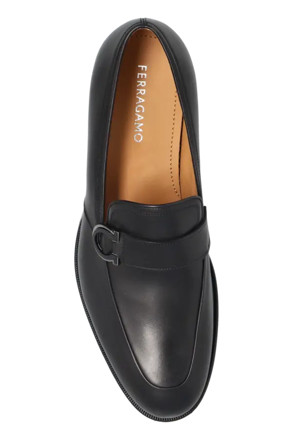 FERRAGAMO Scout" Leather Loafers