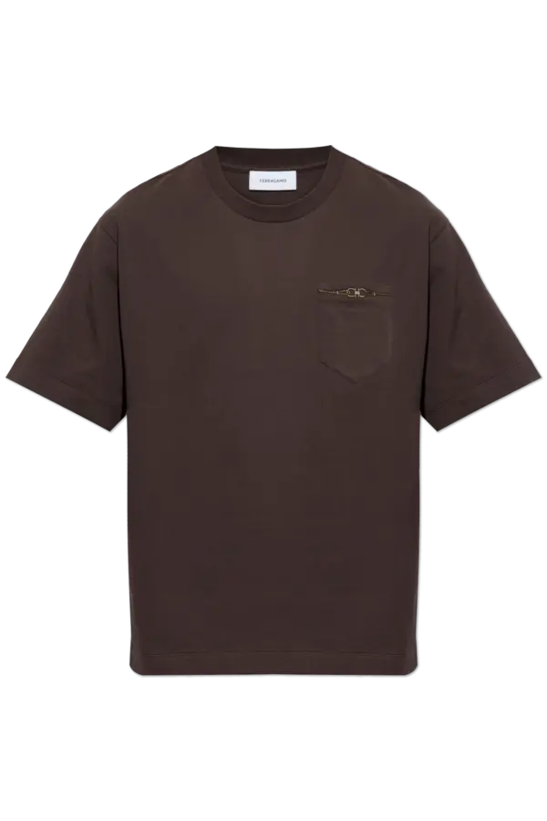 FERRAGAMO T-shirt With Pocket
