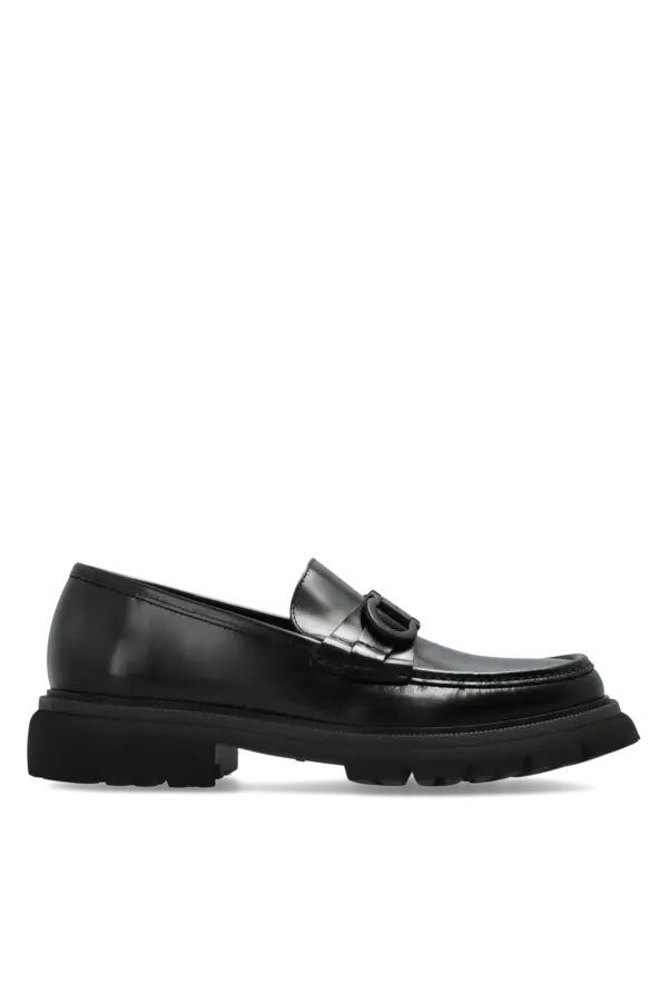 FERRAGAMO Cocoon' Leather Loafers