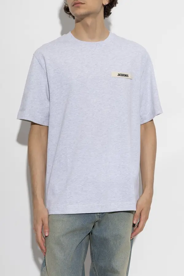 Jacquemus T-shirt With Logo Patch