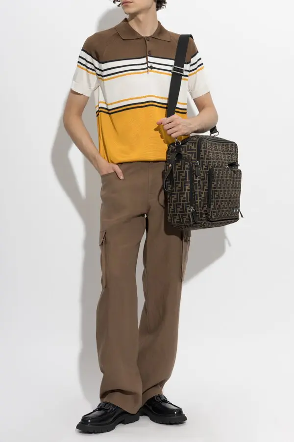 Fendi Polo With Embroidered Logo