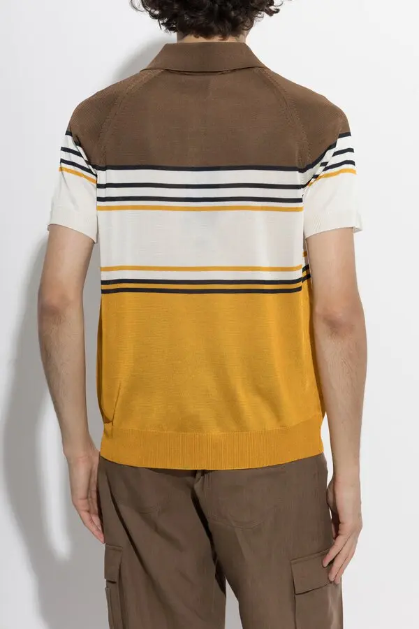 Fendi Polo With Embroidered Logo