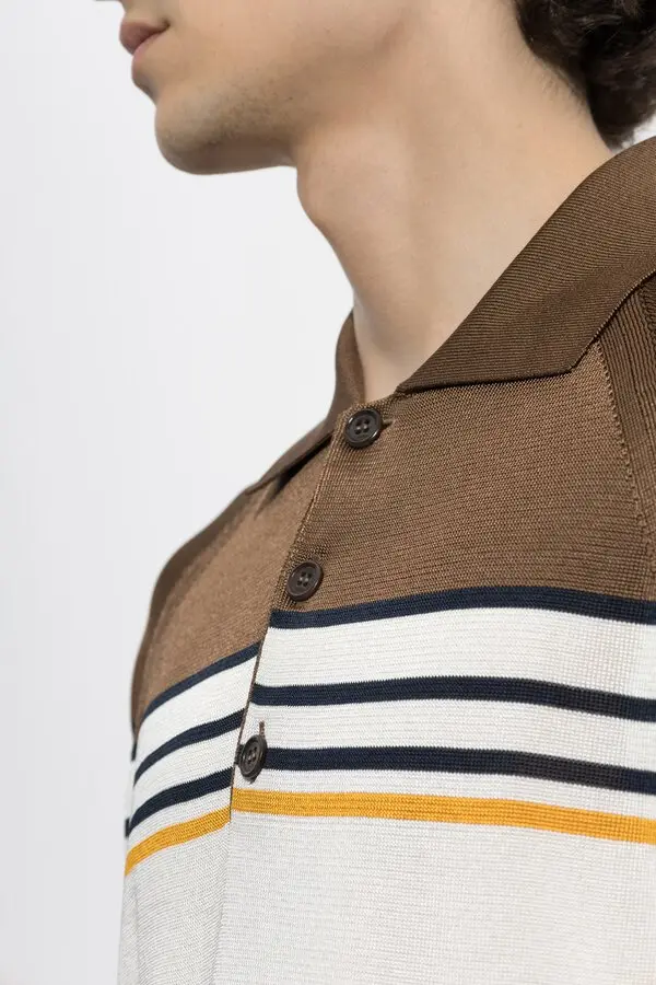 Fendi Polo With Embroidered Logo