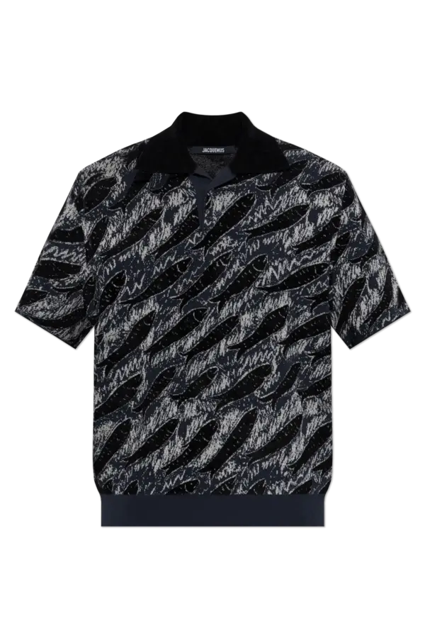 Jacquemus Polo ‘poisson - Black